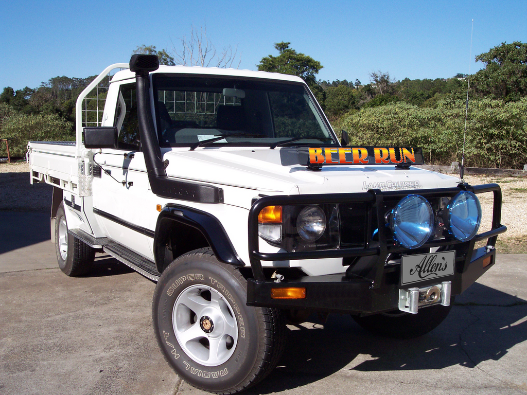 'Beer Run' Bug Deflector Name Sticker – Allens Tint & Signs